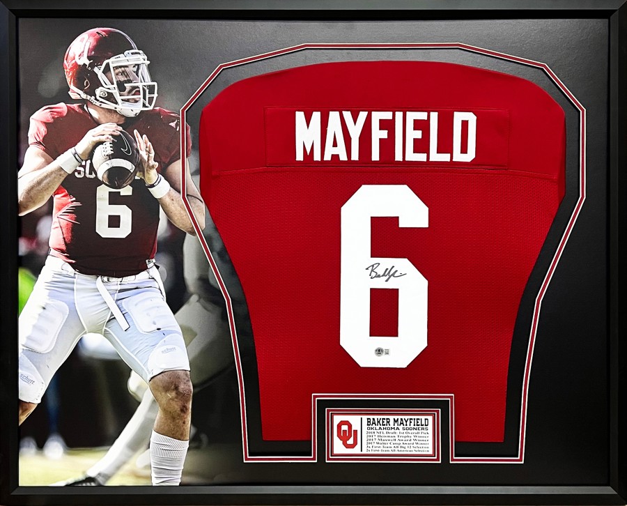 Baker Mayfield Autographed Jersey