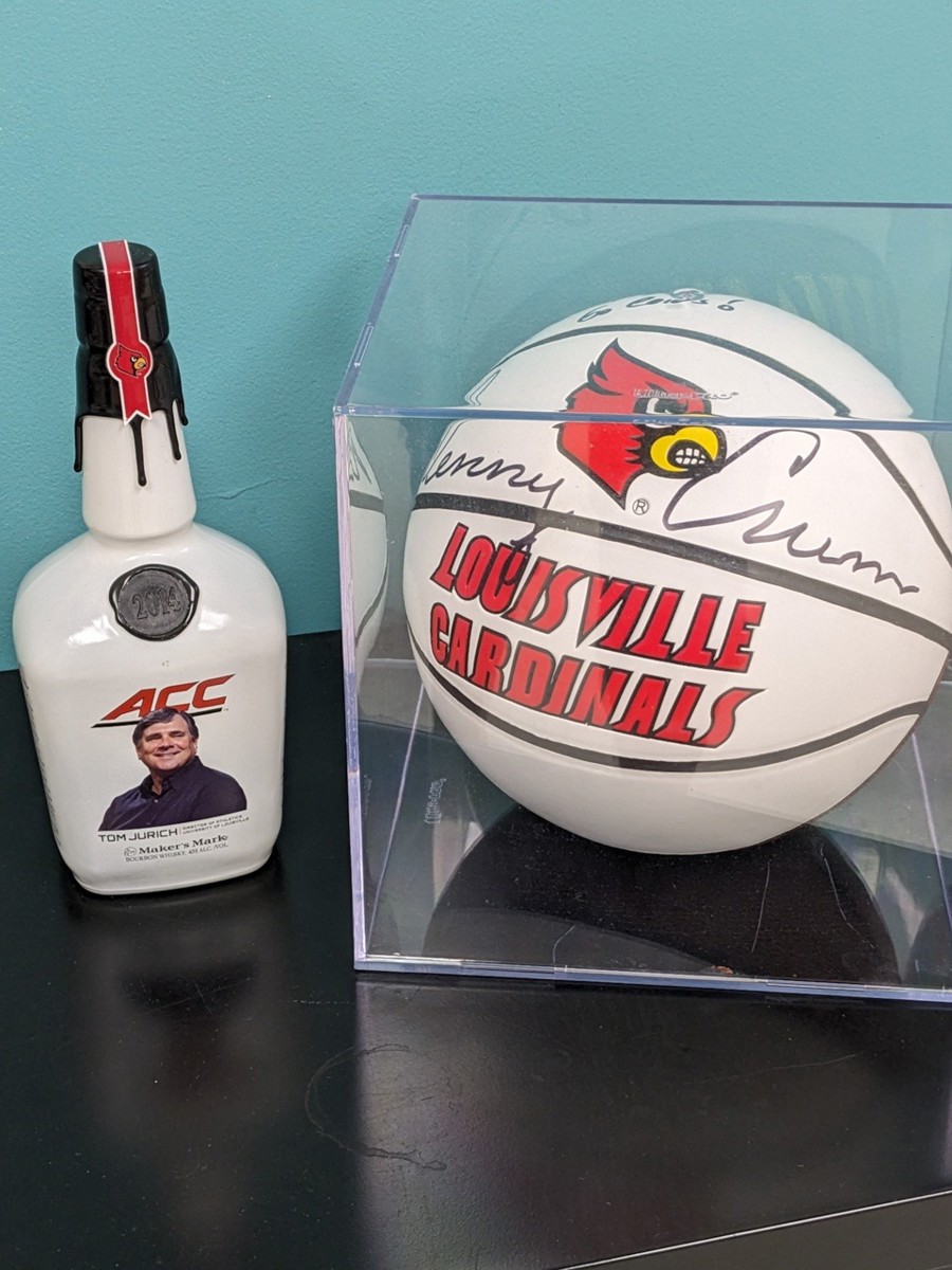 Denny Crum & Chris Mack Autographed Basketball